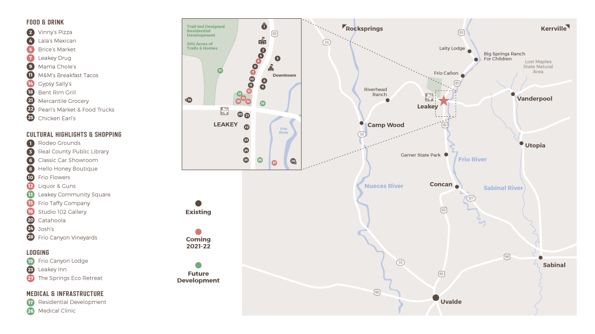 Area Maps – Historic Leakey